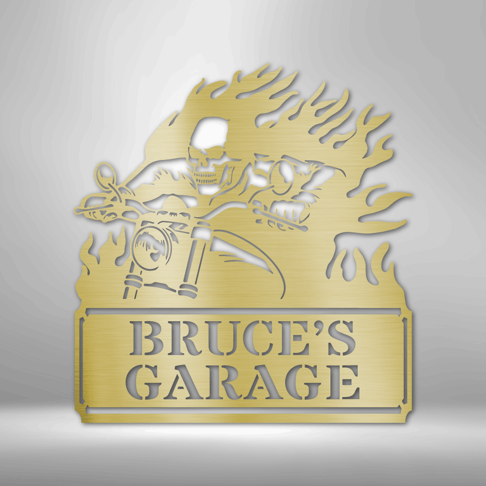 Screaming Demon - Steel Sign – Right Words