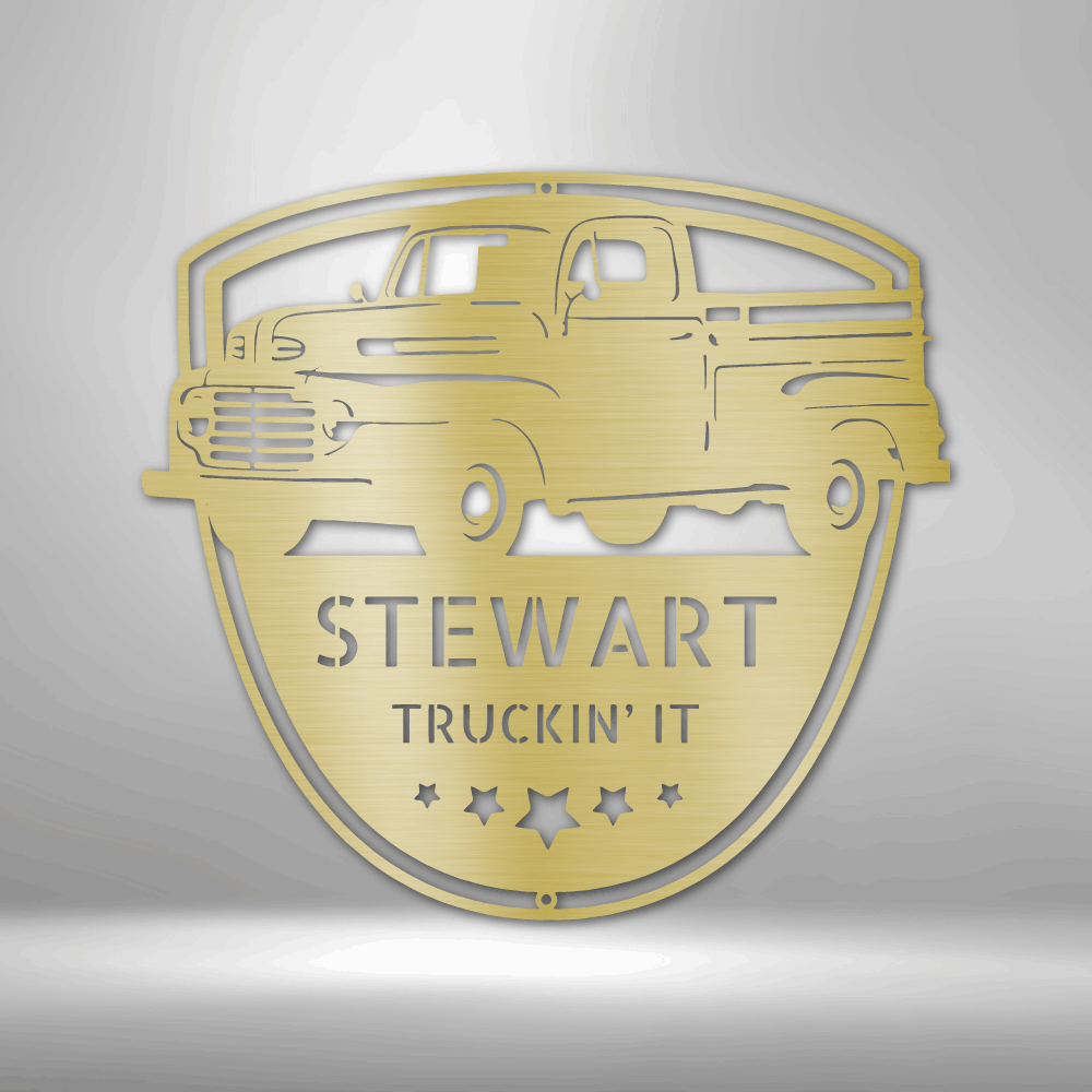 Classic Ford 150 Monogram - Steel Sign – Right Words
